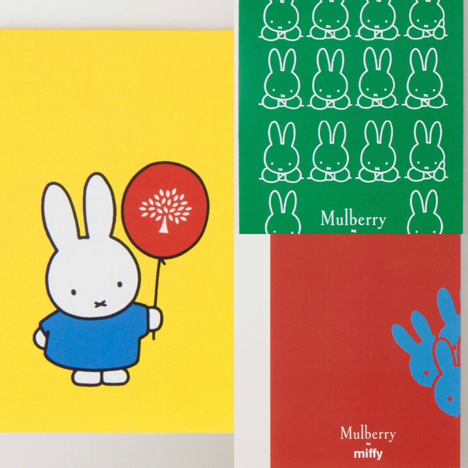 MIFFY x MULBERRY Limited Edition Notebook Trio Set - NEW! Fast Ship! | eBay