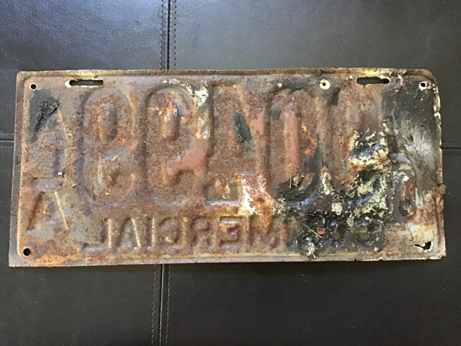 1920 Alabama Commercial License Plate Tag 20 90499 | eBay