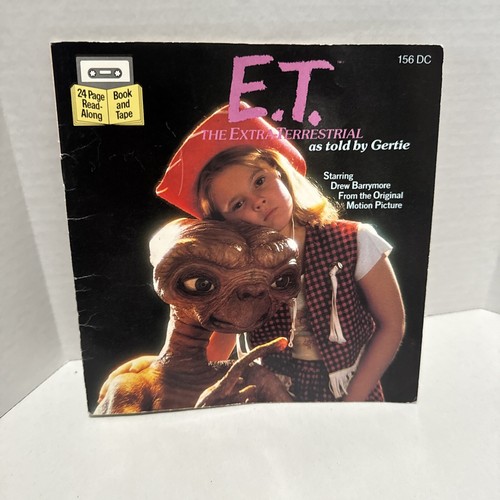 E.T. The Extra Terrestrial Read Along Book Cassette Tape, (1982), Drew ...