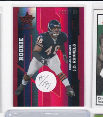 J.D. RUNNELS 2006 ROOKIES & STARS LONGEVITY RUBY PARALLEL ROOKIE-SERIAL ...