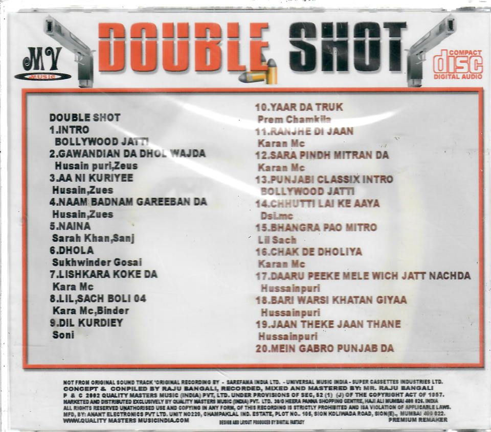 Double Shot - Death Jam 2004 & Desi style Lil Sach [CD] | eBay