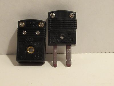 (PAIR) OMEGA 3 914 008 3914008 J IR+ CO- MALE & FEMALE PLUG NEW | eBay