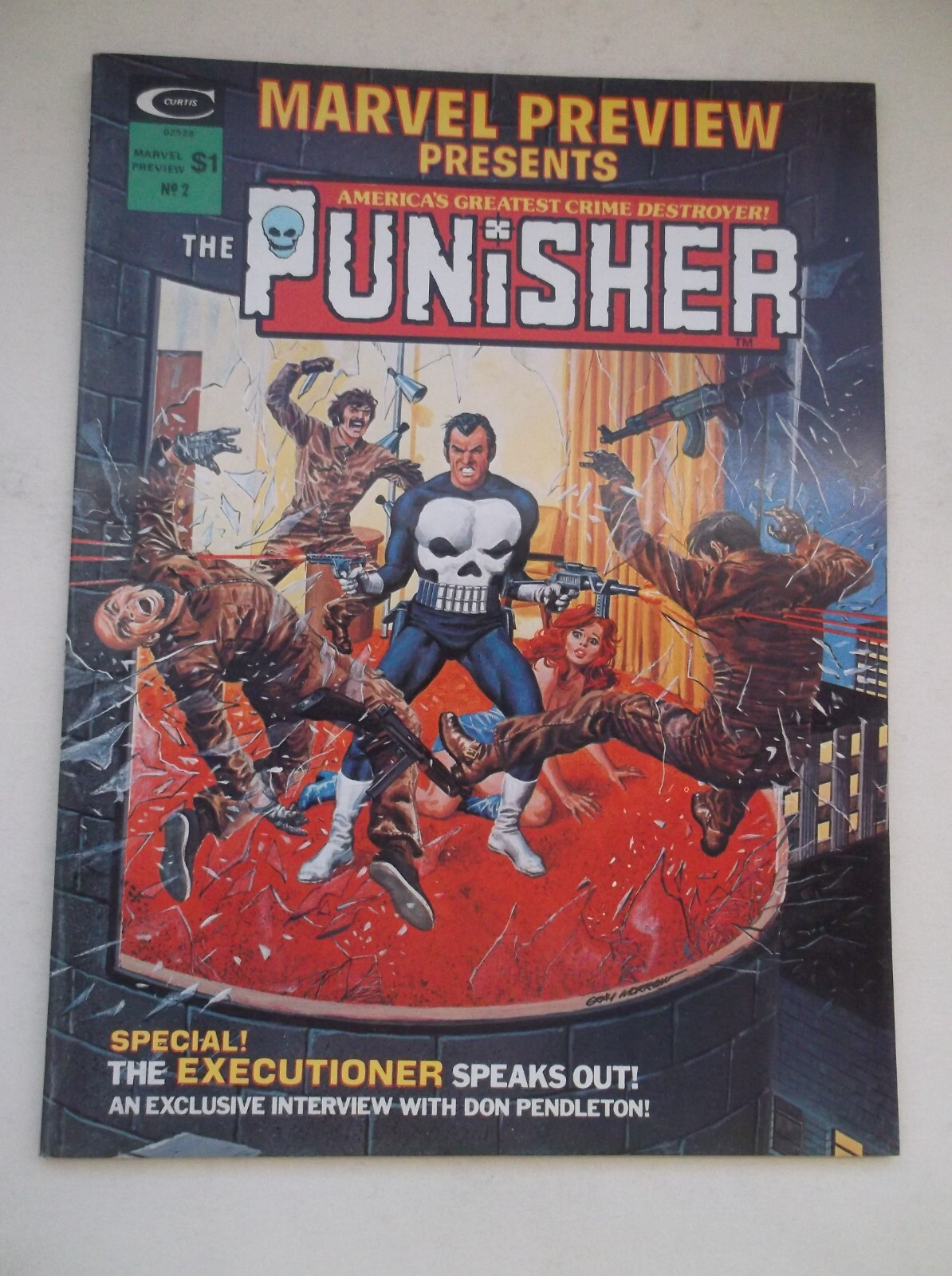 MARVEL PREVIEW PRESENTS #2, PUNISHER ORIGINS, DOMINIC FORTUNE, KEY ...