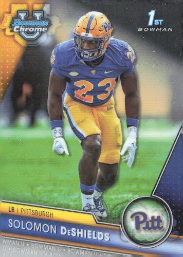 2023 Bowman U Chrome Football Solomon DeShields #181 1st | eBay