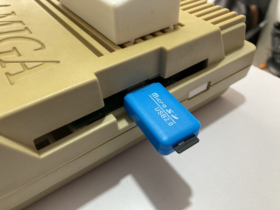 Amiga 500 Gotek USB Floppy Drive Emulator Complete Kit - Large OLED ...