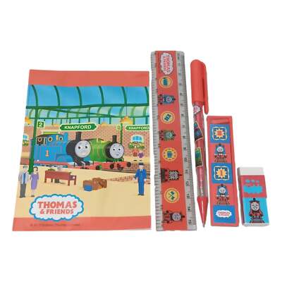 Stationery Set - Thomas the Train - Red - 5pc Favor Set | eBay