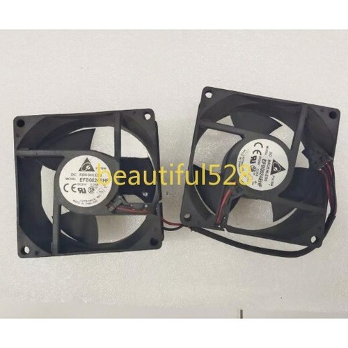 Set of 2 unit Electronics DC Brushless EFB0824EHF 24V 0.35A Cooling Fan ...