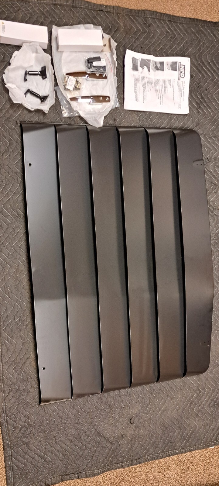 1969-70 Mustang Rear Window Louvers Fastback, Complete Set (Damaged) | eBay