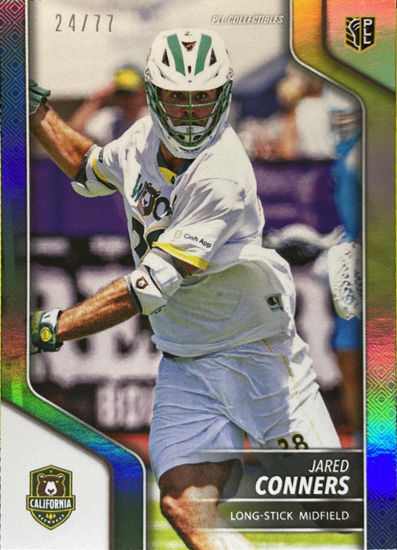 2024 Premier Lacrosse League - Jared Conners #119 Blue /77 for sale ...