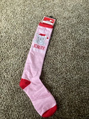 Koality Christmas Women's Knee High Socks New Novelty Festive Holiday ...
