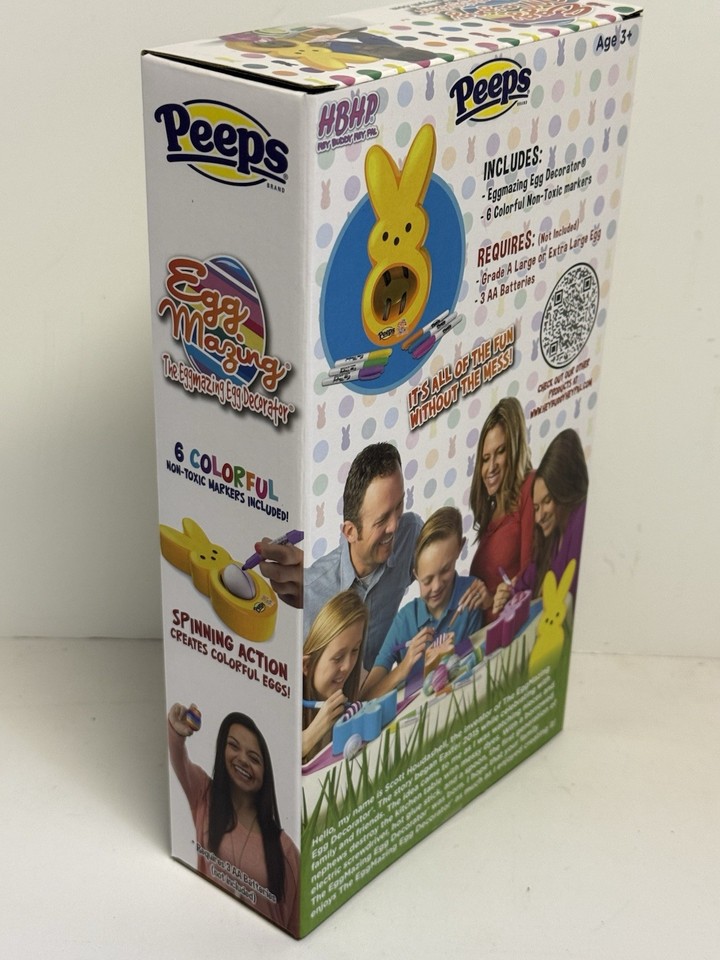 Egg Decorator Peeps Egg Arts & Craft Set Easter New With Markers NEW | eBay
