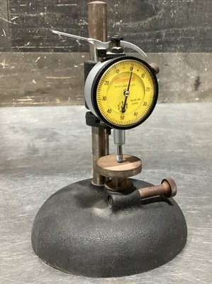 Vintage Starrett Dial Indicator With Stand NEW 654JZ | eBay