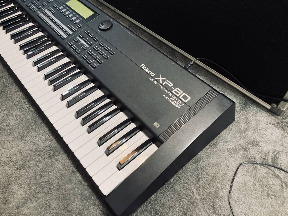 Roland XP-80 Synthesizer Keyboard Music Workstation Used Tested Japan ...