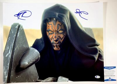Ray Park Signed Star Wars Darth Maul 16x20 Photo B Autograph BAS COA | eBay