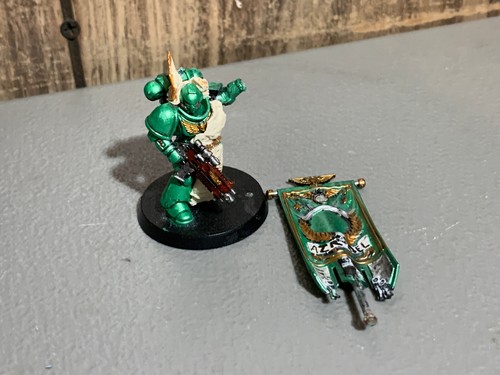 A17559 WARHAMMER 40K SPACE MARINES CUSTOM PRIMARIS ANCIENT PAINTED GW ...