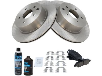 For 2006-2009 Nissan 350Z Brake Pad and Rotor Kit Rear 44852DZJH 2007 ...