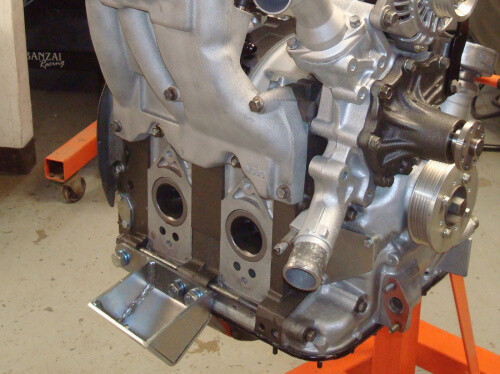 Banzai Racing V2 13B-RE / 20B Cosmo Engine Brackets 86-91 RX-7 FC Mazda ...