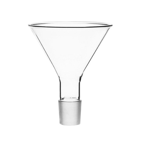Glass Liquid Funnel Laboratory Short Stem Funnels Wide Mouth Chemical ...