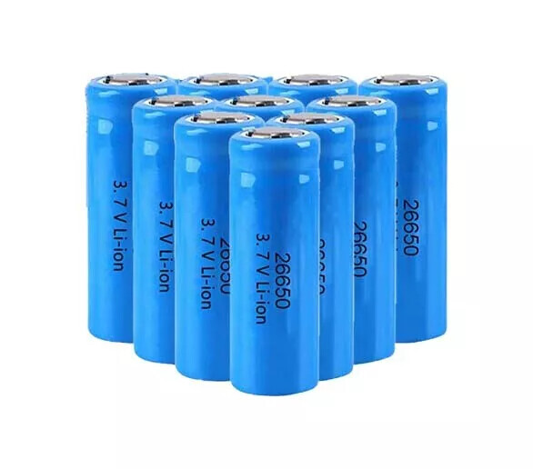 26650 Battery 3.7V Li-ion Rechargeable Cell Charger For Flashlight Lot ...