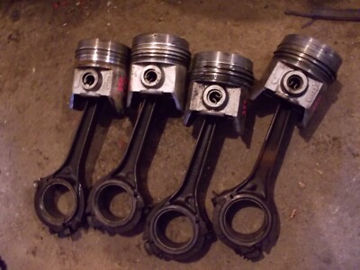 International Farmall 350 Tractor engine motor pistons piston rods rod ...