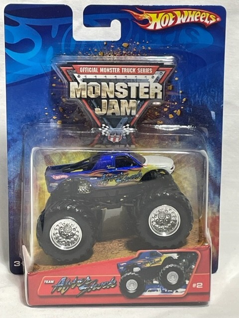2005 Hot Wheels Monster Jam #2 After Shock 4X4, SEALED NEW | eBay