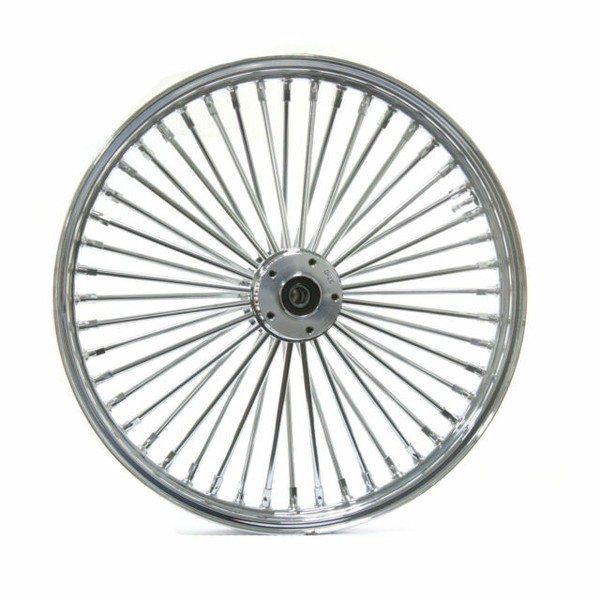 Chrome Ultima 48 King Spoke 21" X 3.5" Front Dual Disc Wheel for Harley ...