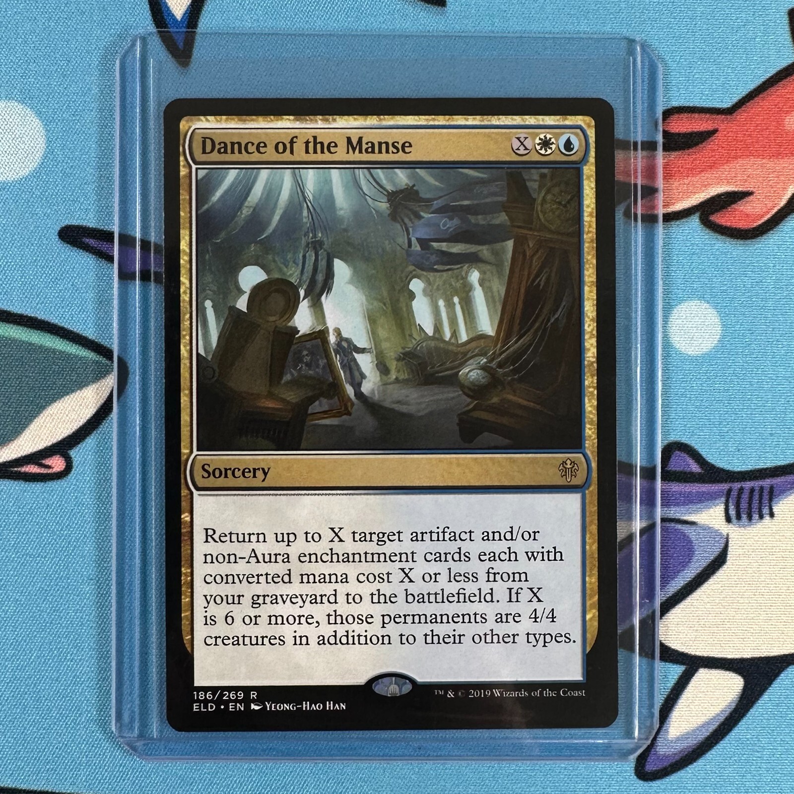 Dance of the Manse 186/269 Magic the Gathering ELD Throne of Eldraine ...