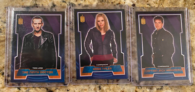 2015 Topps Doctor Who Series One Three Card Blu Ray Bonus Lot. | eBay