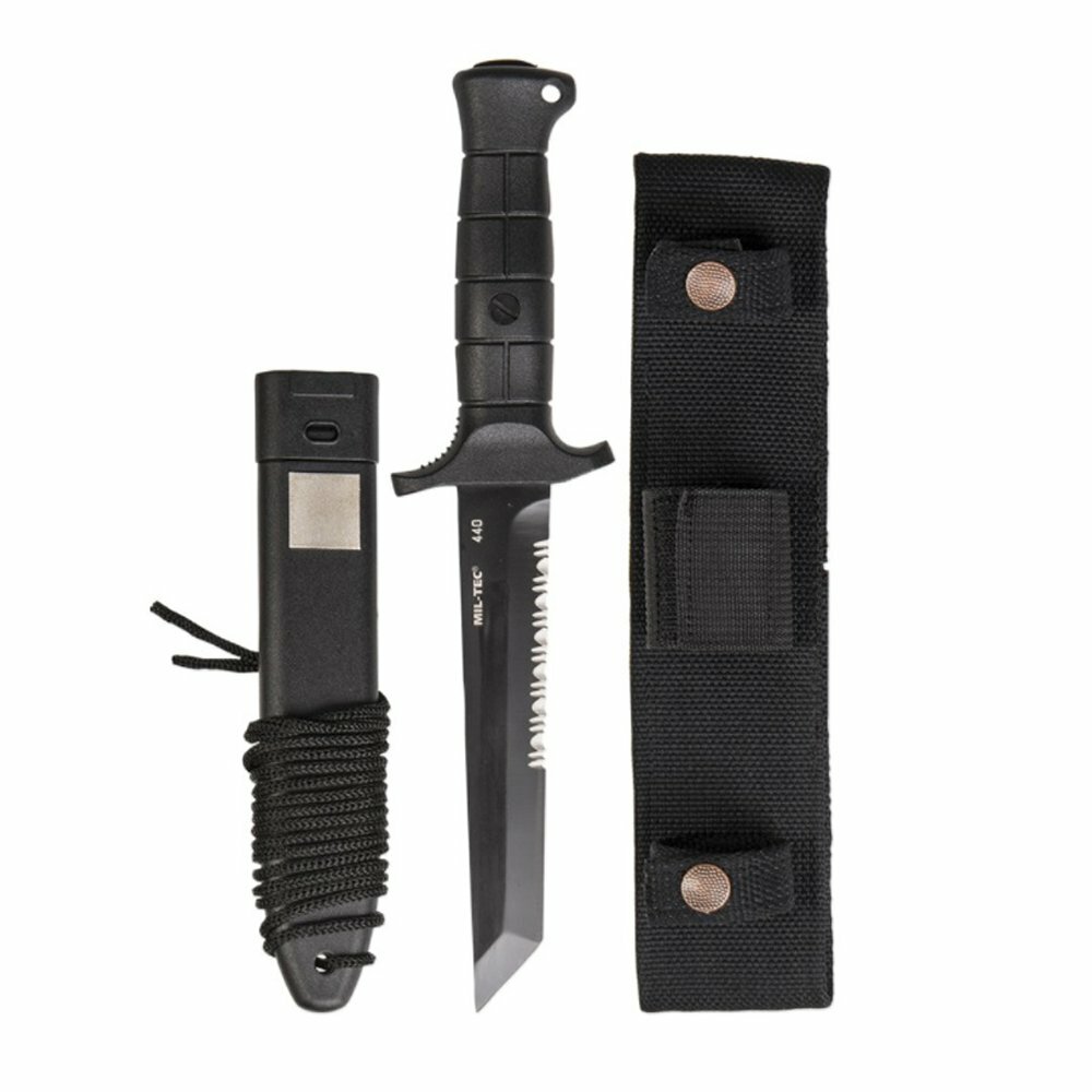 German army combat fixed blade knife KM 2000 with sheath BW military ...