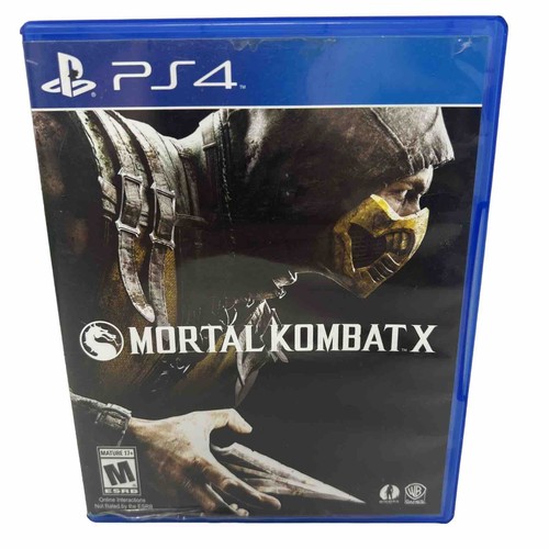 Mortal Kombat X PS4 PlayStation 4 Game - Tested Working Video Game ...