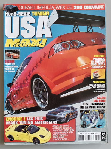 MAXI TUNING HORS SERIE USA - MAGAZINE AUTO - SALON IAS 2002 | eBay