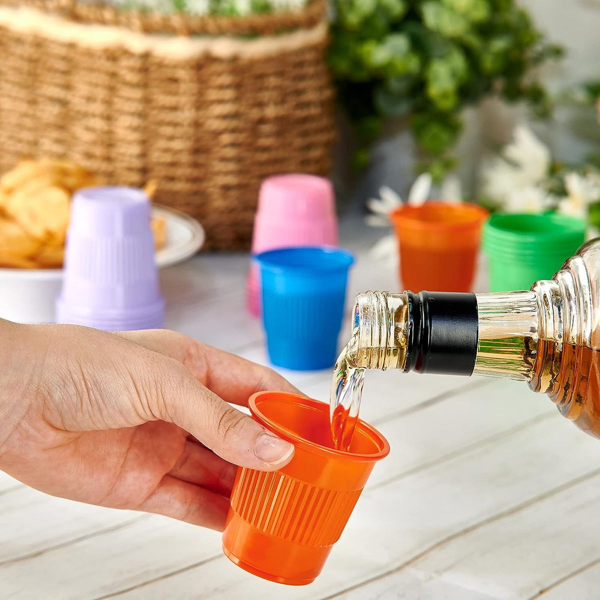 Plastic Bathroom Cups 100/200/300/600] 3 Ounce Paper Cups Disposable