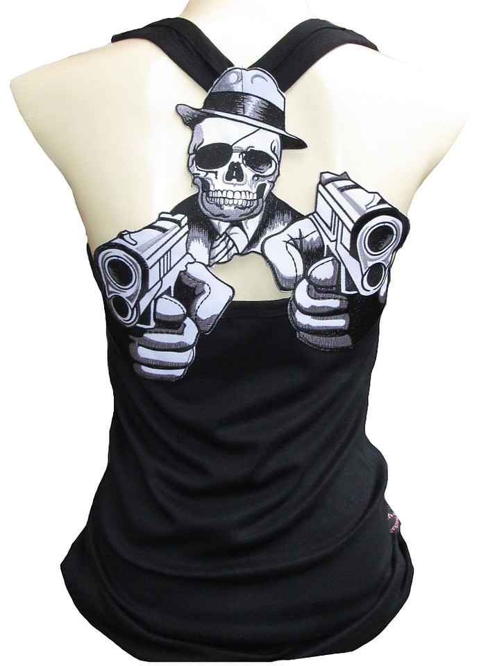 ROCKABILLY PUNK ROCK BABY Tattoo Gothic Emo Sexy TANK TOP SHIRT XS/S/M ...