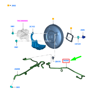 2002 Ford Ranger Brake Line Diagram Fuel And Brake Line Routing And