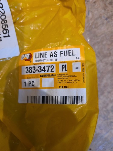 CAT Fuel Line Hose 383-3472 Caterpillar | eBay