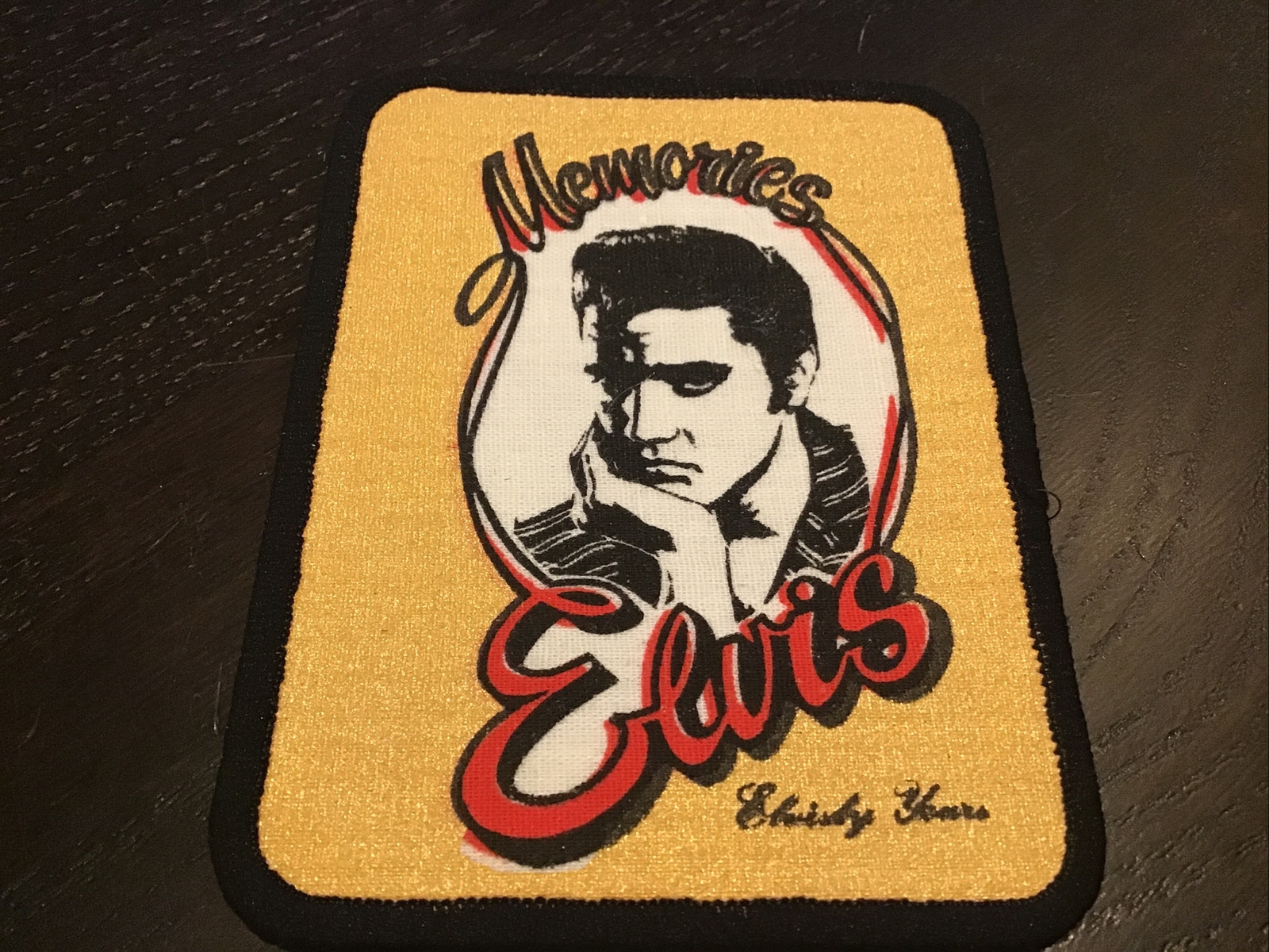 Vintage Elvis Presley Patch Memories Elvisly Yours | eBay