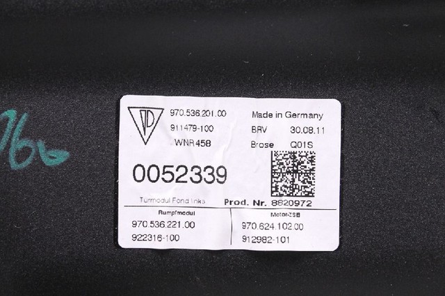 97053622101 TÜR LINKS HINTEN Porsche Panamera (970) 2011 online kaufen ...