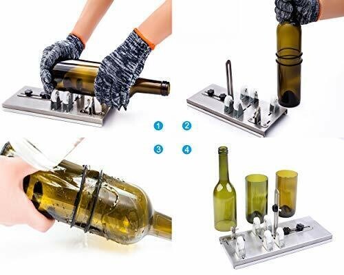 Glass Bottle Cutter Tool Kit,DIY Machine For Cutting Wine, Beer, Liquor ...