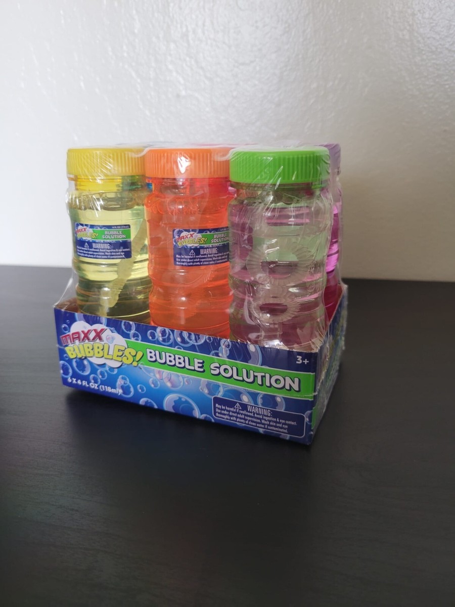 Wand And Bubbles Container NEW* Sun Squad Bubble Wand Set Lot Of 6