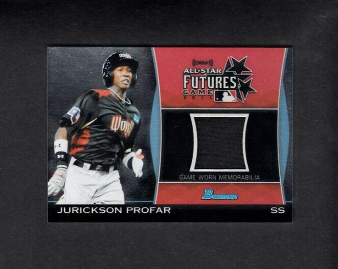 2011 Bowman Futures Game - Jurickson Profar Game Worn Memorabilia | eBay