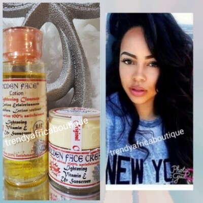 Golden face anti aging face cleanser x1 & Face cream x1 👌 100% ...