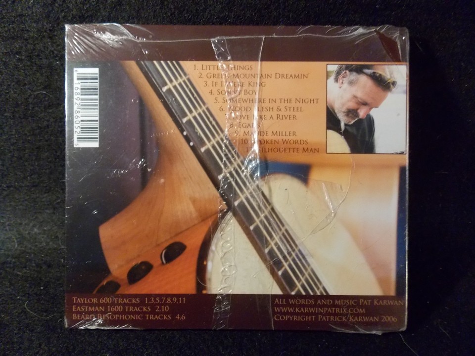 Wood Flesh & Steel by Pat Karwan (CD, 2006) BRAND NEW! 616892860525 | eBay