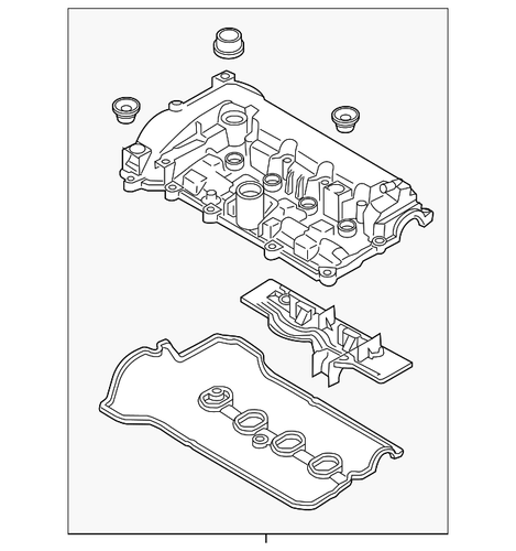 Genuine Mazda Valve Cover PY01-10-210A | eBay