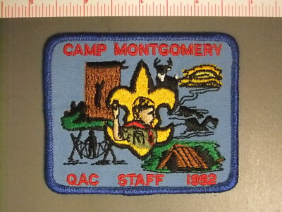 Boy Scout Camp Montgomery STAFF patch 2709LL | eBay
