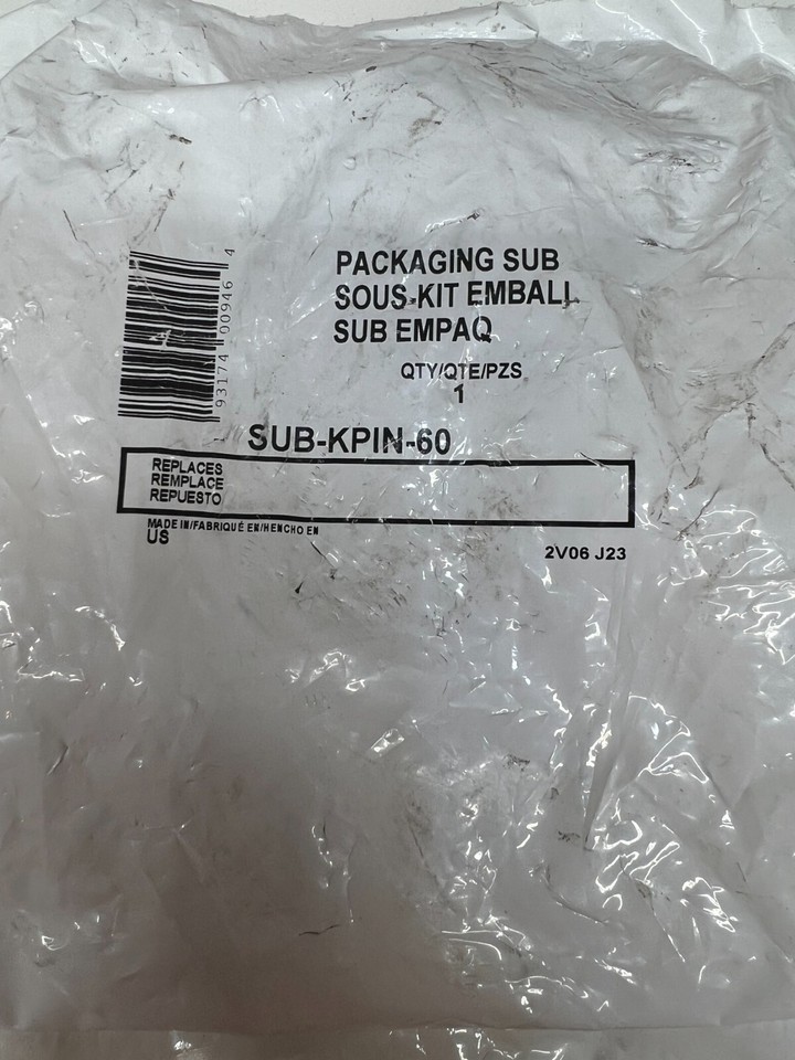 Bag of 4) Meritor King Pin Caps Sub Set SUB-KPIN-60 1199M3237 Genuine ...