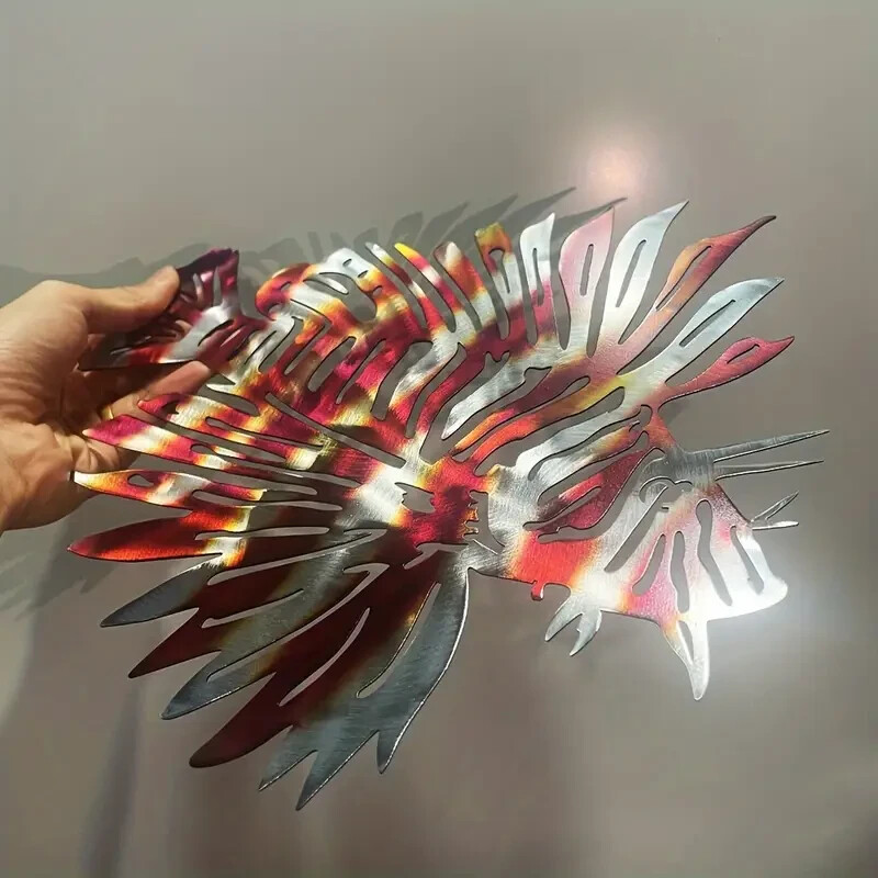 Metal Lion Fish Wall Decor Sport Fish Metal Wall Lionfish Sealife ...