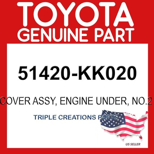TOYOTA GENUINE 51420KK020 COVER ASSY ENGINE U 51420-KK020 | eBay