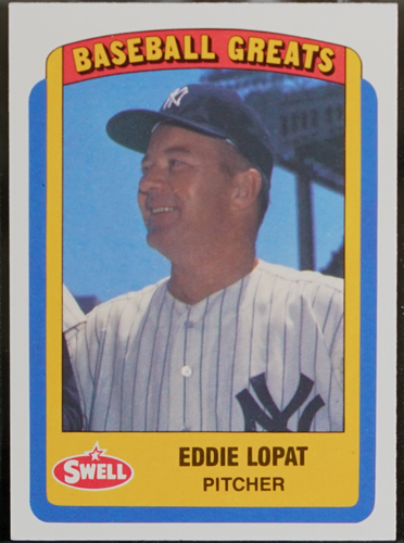 1990 Swell Baseball Greats Baseball Ed Lopat #24 | eBay