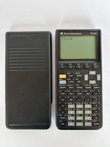 Texas Instruments TI-85 Calculator With Cover | eBay