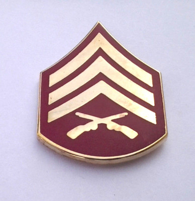 US MARINE CORP RANK E5 SERGEANT (1") Military Hat Pin 14389 HO | eBay